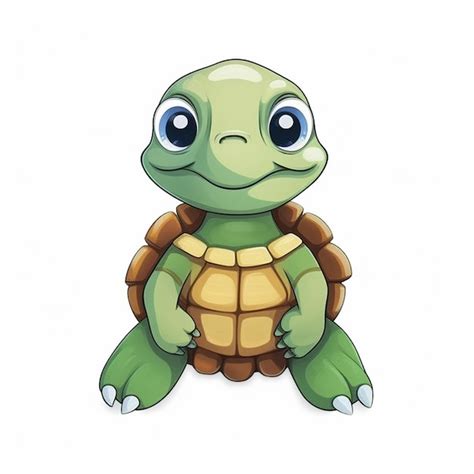 A Turtle With A Turtle On Its Back And A Picture Of A Turtle On The