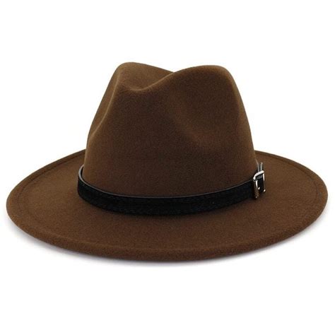 Classic Brown Fedora Hat For Men Classy Men Collection