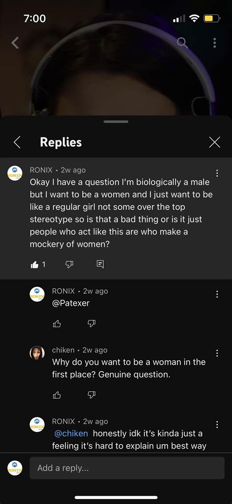 Sry First Time Doing This Dont Really Know How To Screenshot Comments