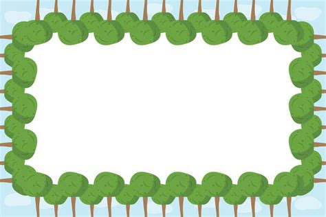 Tree Border Vector Art Icons And Graphics For Free Download