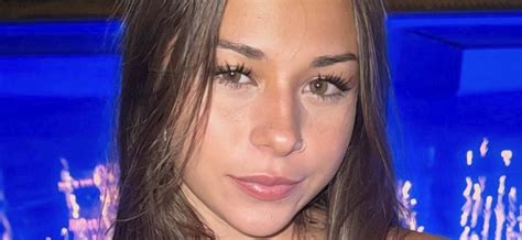 Sophie Rain In Plunging String Bikini Tells Boys Eyes Up Here