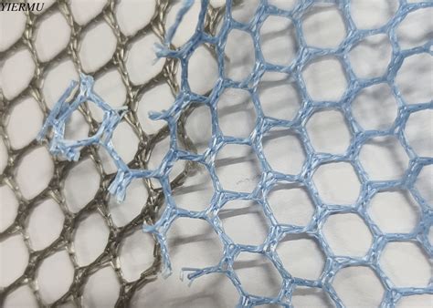 Supply 100 Polyester Netting Fabric In Gray Blue White Etc Colors