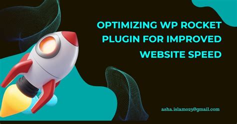 optimizing wp rocket plugin for improve website speed by asha khatun