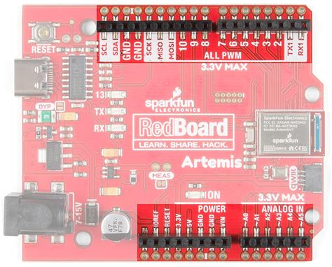 Buy Sparkfun Redboard Artemis Machine Learning Development Board