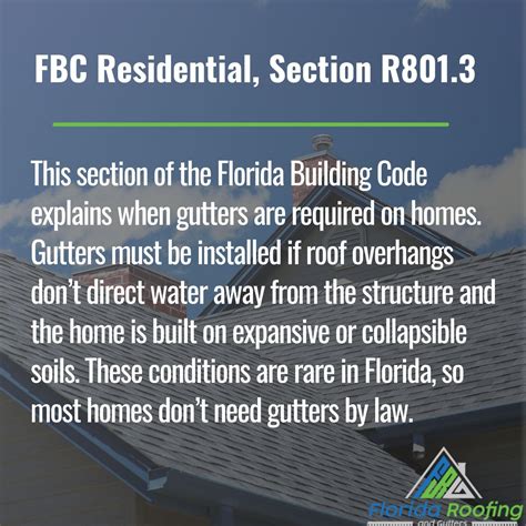 Are Gutters Required In Florida What The Code Doesnt Say