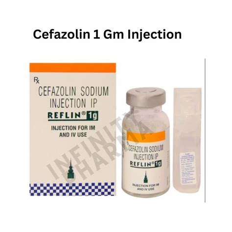 Cefazolin 1gm Injection 10 Gram Vial At ₹ 25 Vial In Surat Id