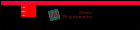 Cara Membuat Menu Dropdown Simpel Keren Dan Mudah Dunia Programming