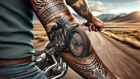 50 Inspiring Motorcycle Tattoo Ideas To Ride Your Passion Tattoo Radar