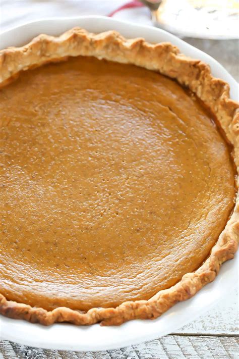 Pumpkin Pie Recipe