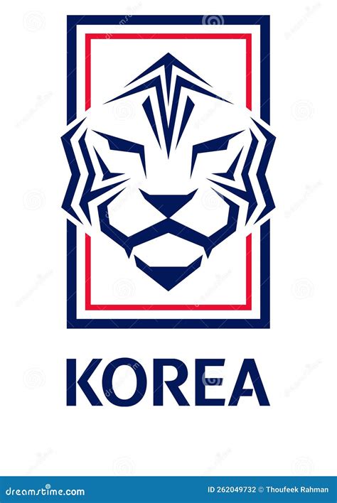 Corea Del Sud Il Logo Della Nazionale Di Calcio Emblem Taegeuk