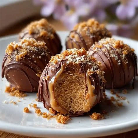 Easy No Bake Biscoff Truffles