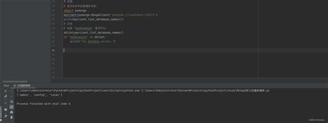 解决：pymongoerrorsserverselectiontimeouterror Localhost27017