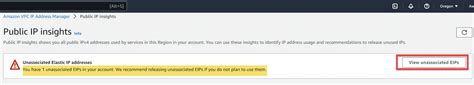 use public ip insights [new feature] to optimize usage of chargeable