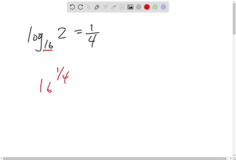 solved rewrite the given logarithmic expression as an equivalent