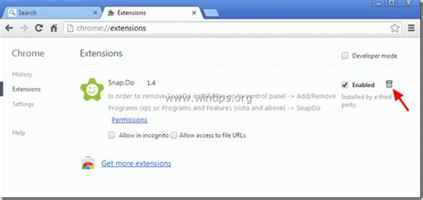 How To Remove Almost Any Browser Adware Or Hijacker Program From Your Browser WinTips Org