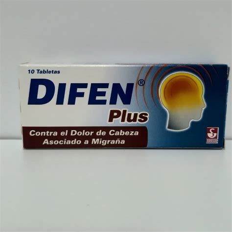 Medicina Difen Plus Dihidroergotamina Cafeina Paracetamol X 10 Tab Siegfried