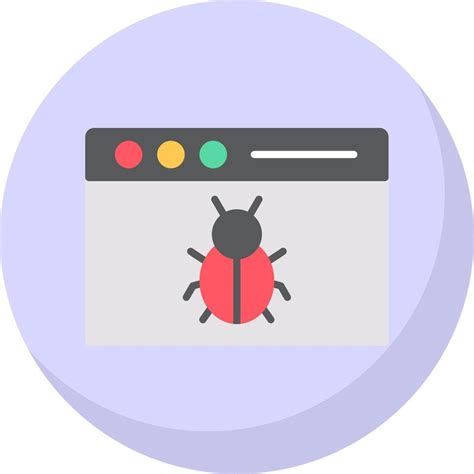 Web Malware Flat Bubble Icon 44058075 Vector Art At Vecteezy