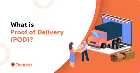 Proof Of Delivery Pod Confirming Successful Deliveries Digitally