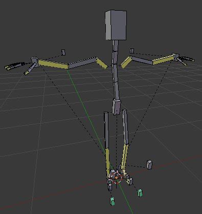 Blender Humanoid Rig OpenGameArt Org