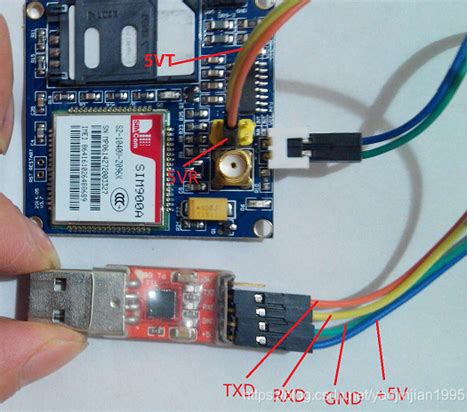gprs模块（sim900a）在qt下的通信例程 sim900通讯模块接线 csdn博客
