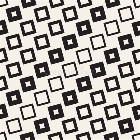 Repeating Geometric Rectangle Tiles Vector Seamless Pattern Stock