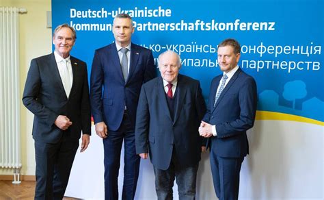 Мер Києва взяв участь у великій німецько українській конференції муніципальних партнерств