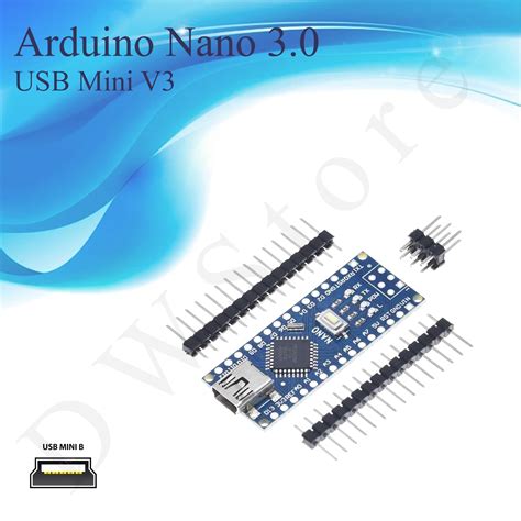 Usb Mini V3 Arduino Nano 30 Bord With Bootloader Atmega328p Ic Ch340