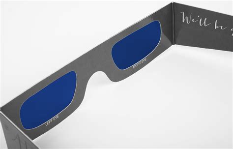 Paper 3d Customised Decoder Glasses For Creative Marketing