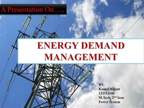 Demand Side Management Pptx