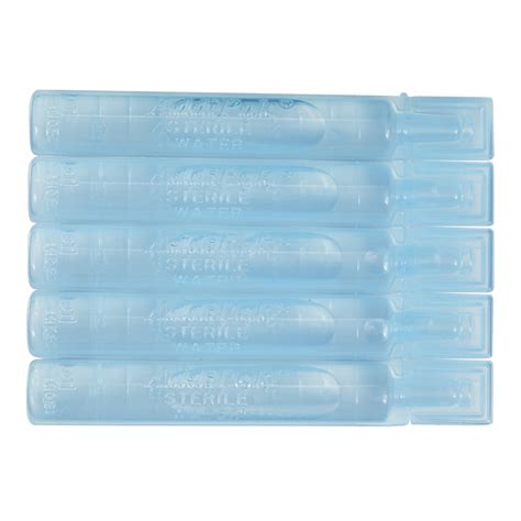 Addipak Sterile Water Unit Dose Vials Respiratory Therapy
