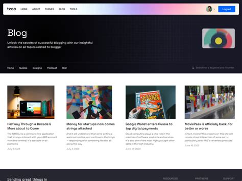 Nextjs 14 Site With An Advanced Blog Powered By Mdx With All The