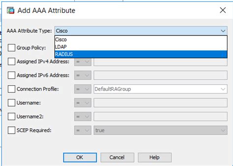 solved i don t find saml as an option in aaa attribute type cisco