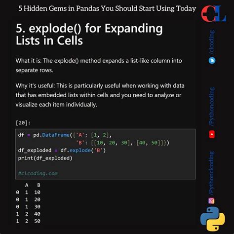 Python Coding On Instagram 5 Hidden Gems In Pandas You Should Start Using Today In 2025