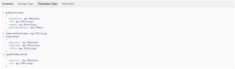michelson is there a formula to build parameter messages to be passed