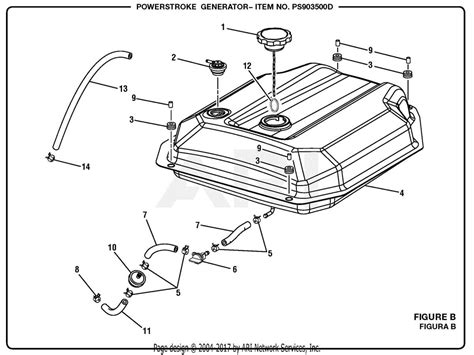 Exploring the Parts of a Ryobi 6,500-watt Generator: A Diagram