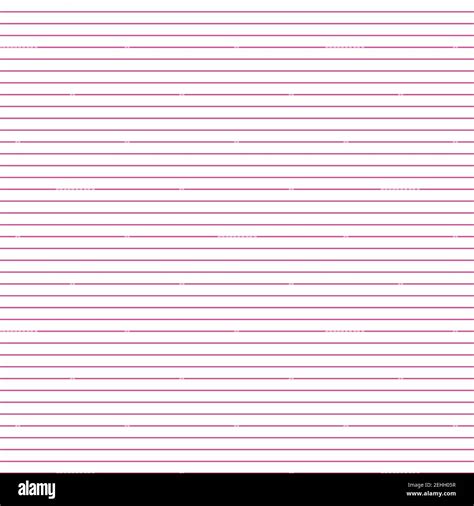 Grid Paper Abstract Striped Background With Color Horizontal Lines Geometric Seamless Pattern