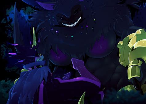 Rule 34 Anthro Bandai Namco Beads Big Breasts Blush Bodily Fluids