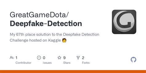 GitHub GreatGameDota Deepfake Detection My Th Place Solution To The Deepfake Detection