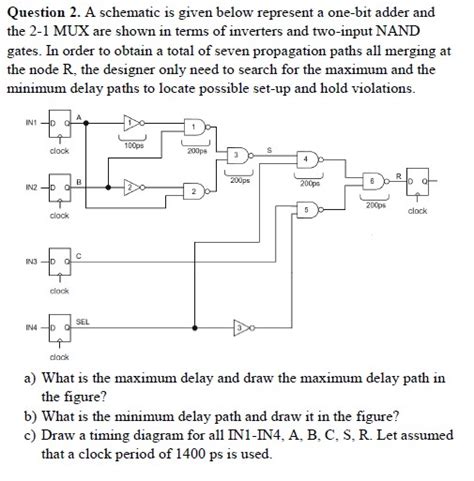 Solved Question 2 A Schematic Is Given Below Represent A