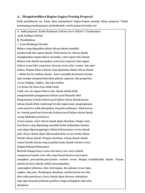 Modul Bahasa Indonesia Pdf