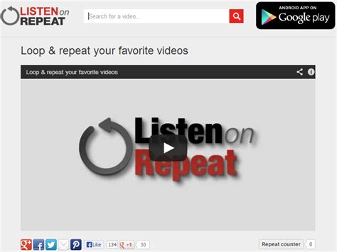 10 sites to repeat youtube videos automatically