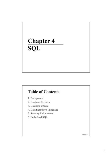 Pdf Chapter 4 Sql Yuackrynuccyuackr~hrchocoursesdbchap4 1pdfdatabase Retrieval Z