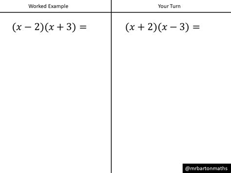 Revision Expanding Brackets Variation Theory