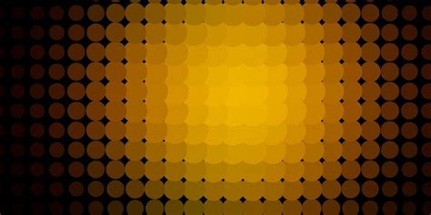 Dark Green Yellow Vector Pattern With Spheres 42563959 Vector Art At Vecteezy