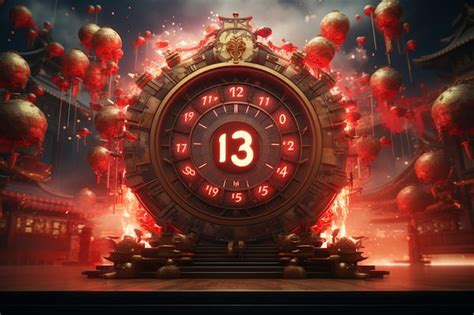 Premium Photo Dynamic Happy Chinese New Year Countdown Clock Des 00217 00