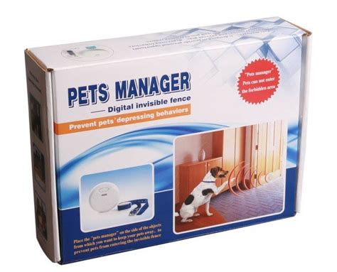 ЭЛЕКТРОННЫЕ ЗАБОРЫ - Беспроводной невидимый забор для дома «Pet Manager ...