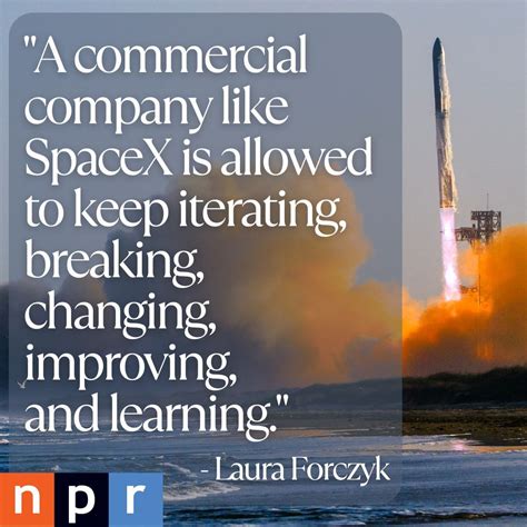 Nasa Is Not Allowed To Operate In The Same Way Whereas A Commercial
