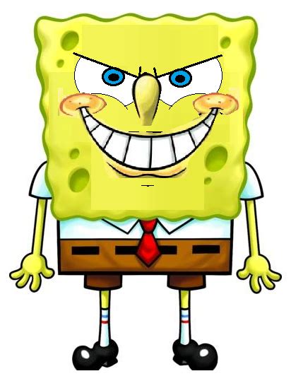 Spongebob Evil Smiling By Sethmendoza On Deviantart