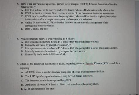 Solved 1 Which Of The Following Components Of The Ras Map