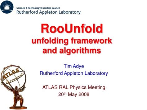 PPT RooUnfold Unfolding Framework And Algorithms PowerPoint Presentation ID